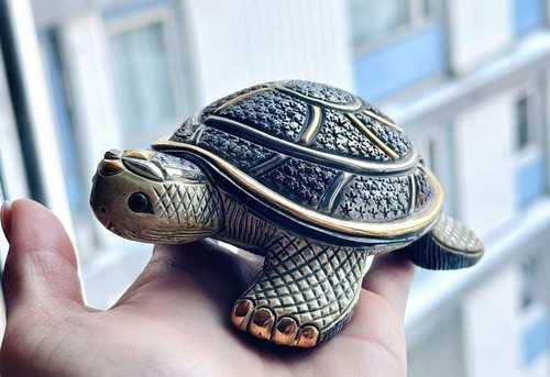 Фигурка черепаха Уругвай керамика