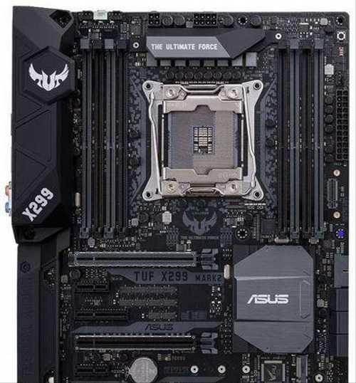 Материнская плата asus tuf mark 2 + i7 7820x