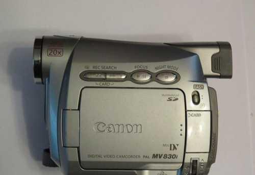 Цифровая видеокамера Mini-DV Canon MV 830i