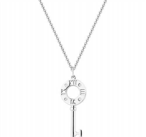 Подвеска Tiffany & Co Atlas White Gold & Diamonds