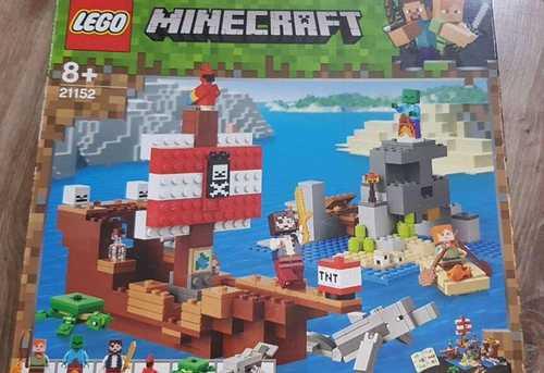 Lego Minecraft 21152 Пиратский корабль