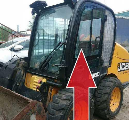 Стекло JCB Robot 220 форточки