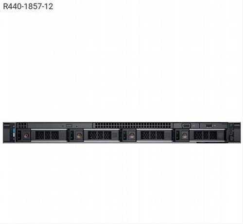 Сервер Dell PowerEdge R440 3.5" Rack 1U, R440-1857