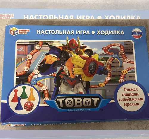 Настольная игра-ходилка «Tobot”