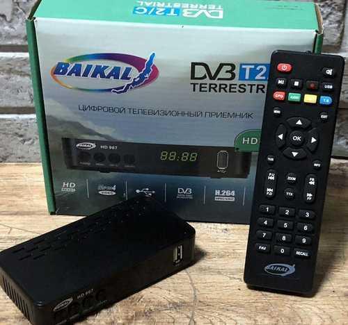 Тв-тюнер baikal DVB T2/C