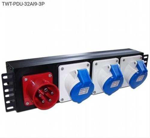 Блок розеток lanmaster TWT-PDU, TWT-PDU-32AI9-3P