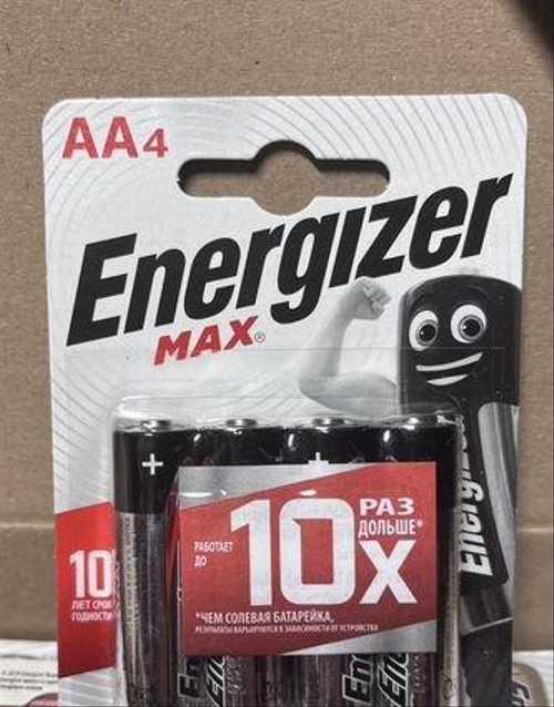 Батарейка LR06 Energizer (AA-пальчиковая) 4шт