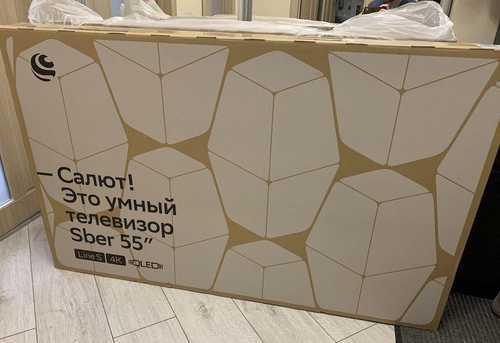 Телевизор Sber SDX-55UQ5234, 55" 4K qled