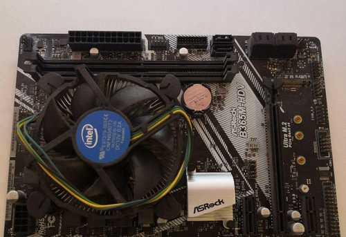 Intel core i5 9400f + asrock b365m + куллер Intel