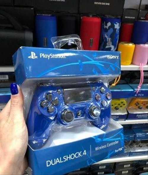 Геймпад PS4 Голубой цвет Опт
