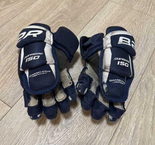 Краги хоккейные детские Bauer Supreme