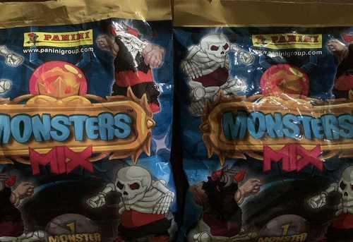 Panini monsters mix сюрприз пакетик с фигуркой