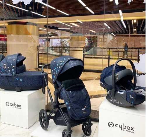 Коляска cybex 3 в 1 бу  конверт в идеале