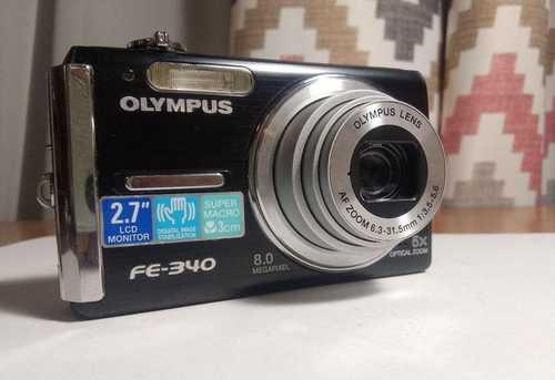 Компактный фотоаппарат olympus fe-340