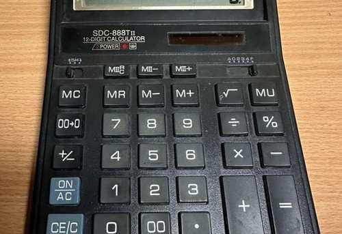 Калькулятор Citizen SDC-888 II