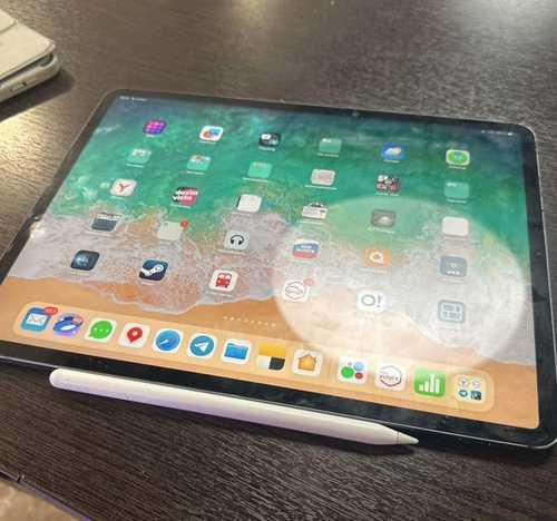 iPad pro 2018, 12,9, 256 wifi+cellular + стилус