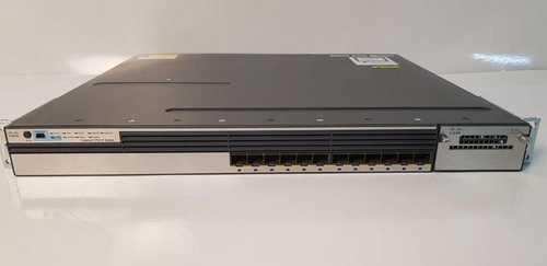 Коммутатор Cisco WS-C3750X-12S-S