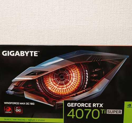 Видеокарта Gigabyte RTX4070Ti super 16GB