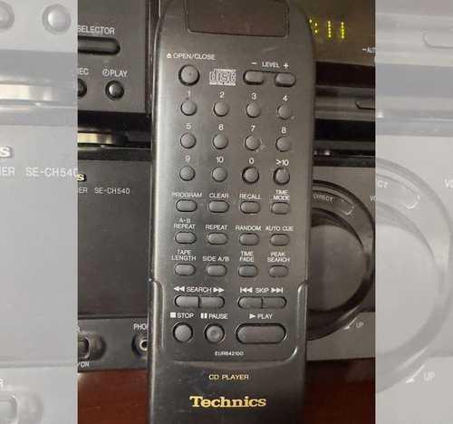 Пульт ду Technics CD player