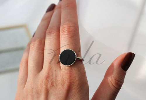 Кольцо из черного оникса производство