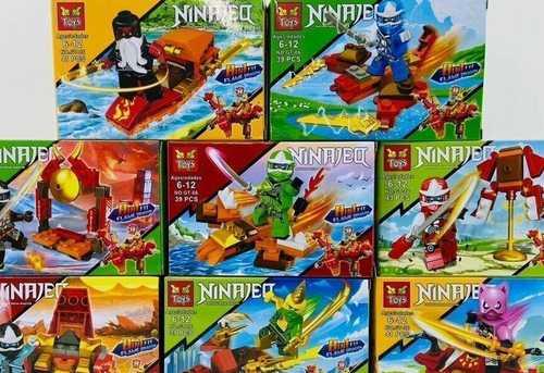 Лего ninja "Воины огненного дракона 8в1"