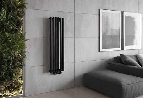 Вертикальный дизайнерский радиатор nevada 120x36 4