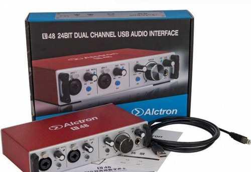 Внешняя аудиокарта Alctron U48