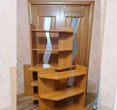 Бесплатно Полки стеллажи деревянные бу