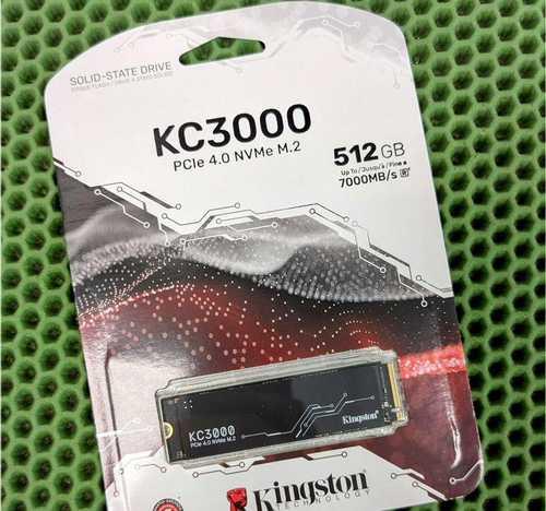 Новый SSD m2 Nvme Kingston KC3000 512gb