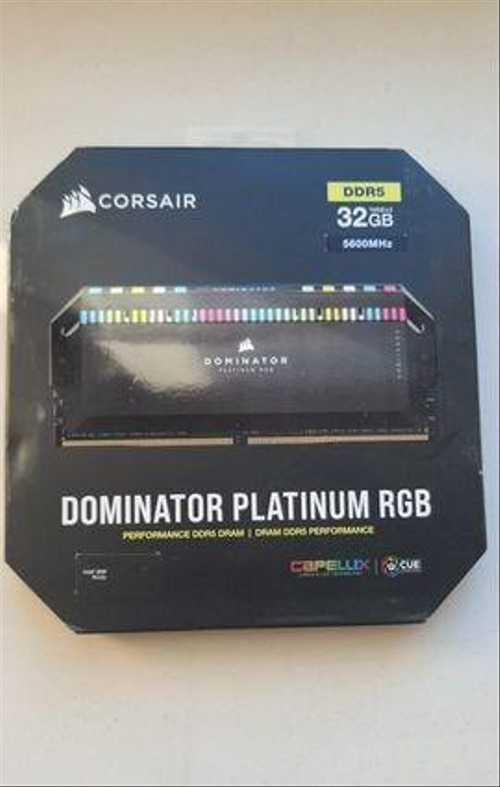 Corsair Dominator Platinum RGB DDR5 32GB 5600Mhz