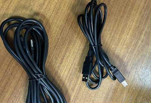 USB кабель, USB-A, USB-B