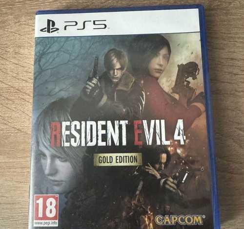 Resident evil 4 gold edition PS5