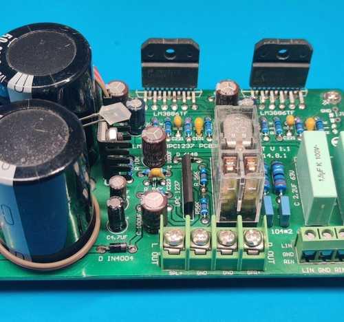 LM3886TF платы усилителей