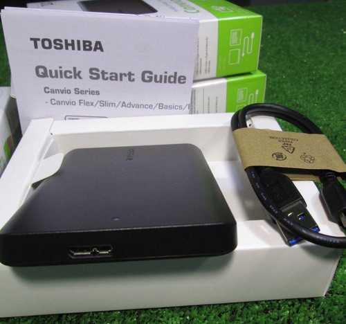 Внешний диск HDD Toshiba 1Tb Canvio Basics