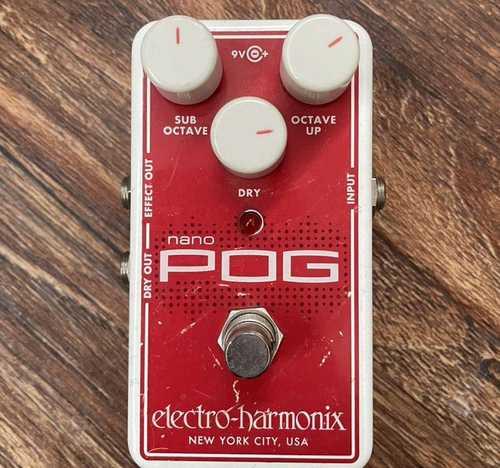 Гитарная педаль nano POG Electro-Harmonix