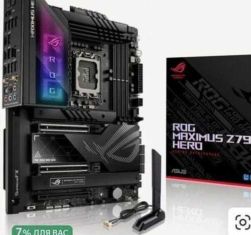 Материнская плата asus ROG maximus Z790 hero/LGA17