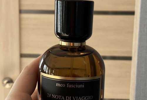 Духи meo fusciuni 2# nota di viaggio распив