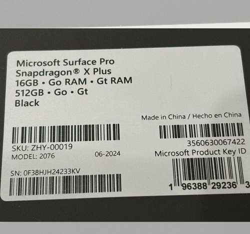 Microsoft Surface Pro 11 Edition Black