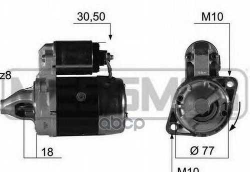 Стартер hyundai accent KIA RIO 220382 220382 Era