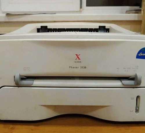 Xerox 3130 с новым картриджем
