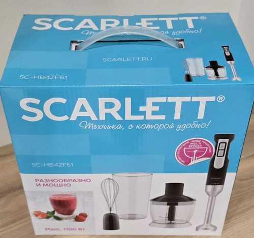 Новый Блендер Scarlett SC-HB42F61