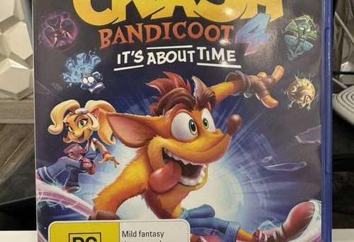 Игра Crash Bandicoot на ps4 ps5 (диск)