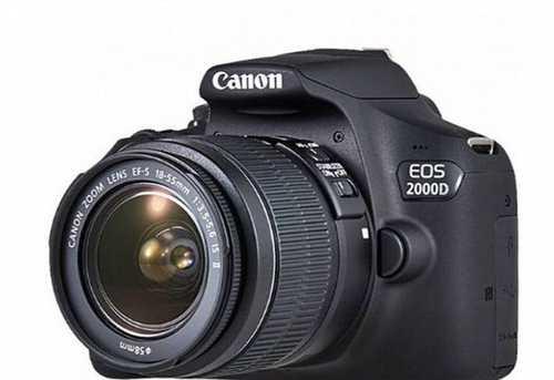 Canon EOS 2000D KIT 18 55mm iii