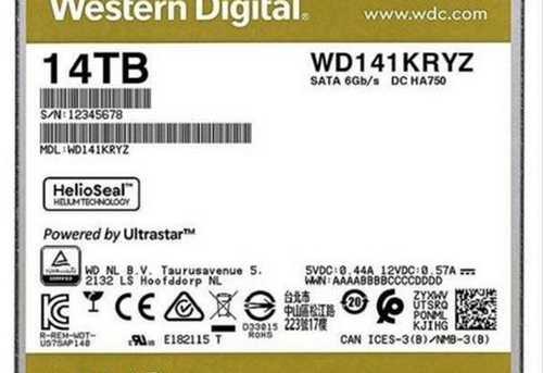 Жесткий диск Western Digital Gold 14 tb