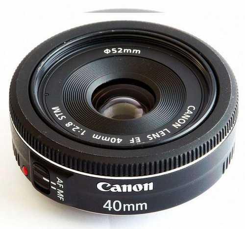 Объектив canon ef 40mm f 2.8 stm