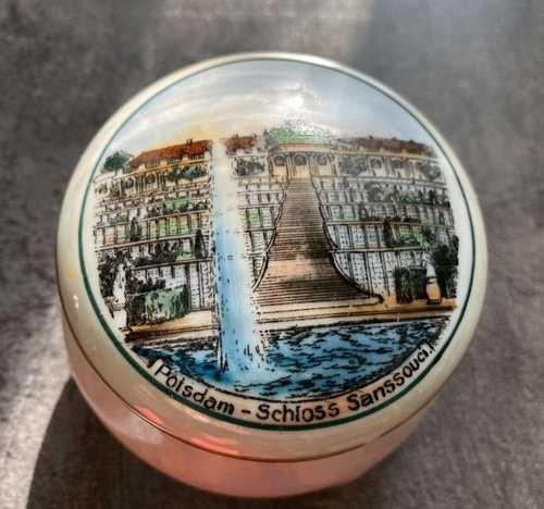 Шкатулка/пудреница винтаж Potsdam