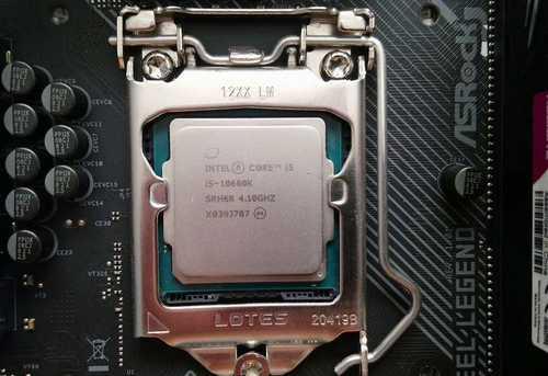 Intel Core i5 10600K c одноканалом