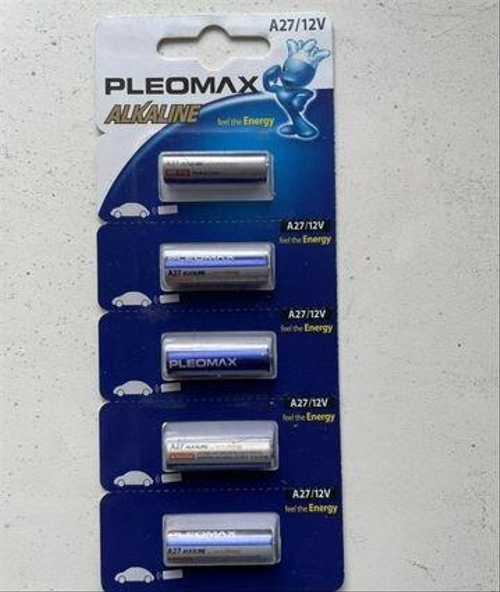 Батарейки pleomax А27/12V