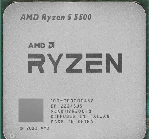 Процессор amd ryzen 5 5500 oem