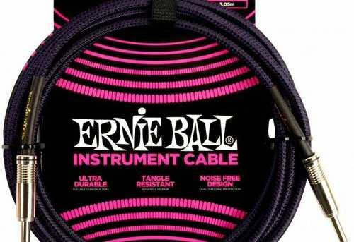 Кабель инструментальный Ernie Ball, с угловым и пр